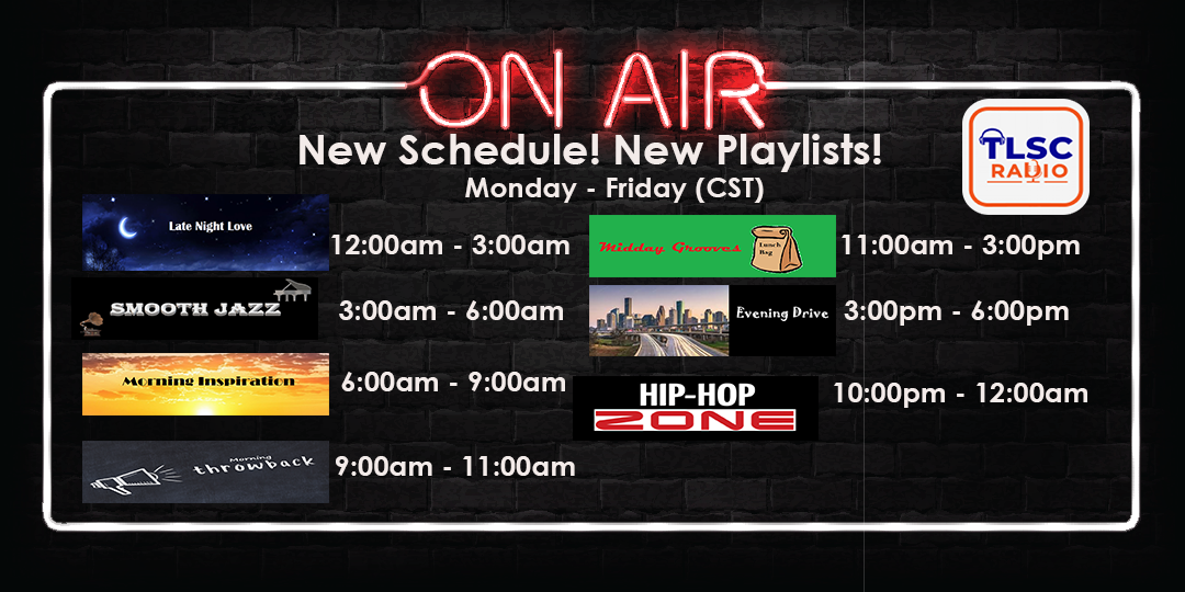 TLSC Radio 2021 – New Schedule-New Playlist – The Lounge Soul Cafe ...